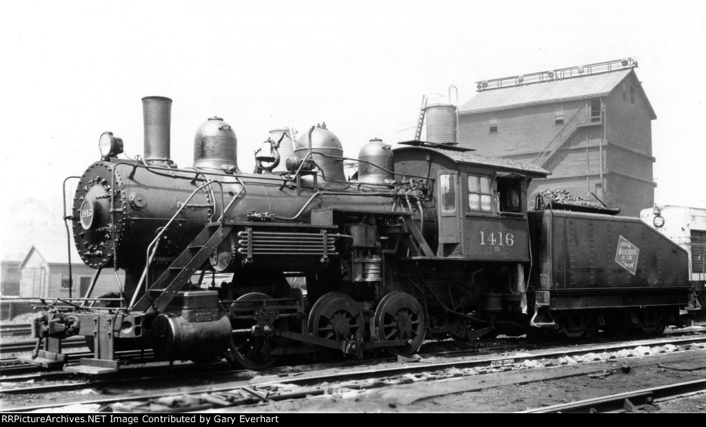 MILW 0-6-0 #1416 - MIlwaukee Road